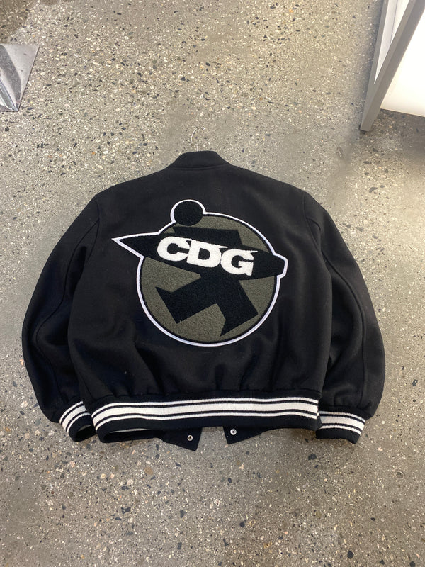 (S/M) Stussy x CDG Varsity Jacket – BALDYLOX VINTAGE
