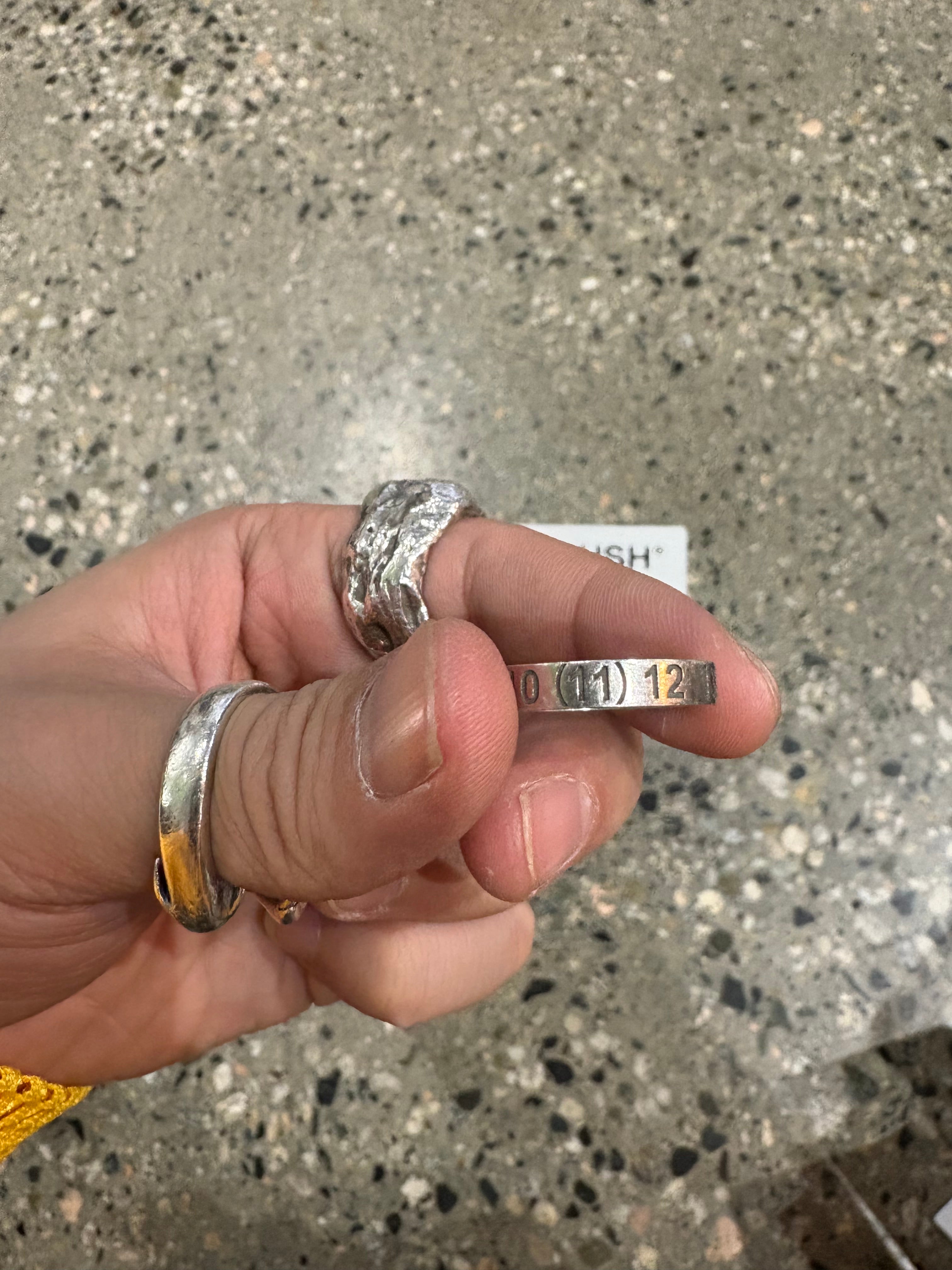 (8) .925 Maison Margiela Mainline Reference Ring – BALDYLOX VINTAGE